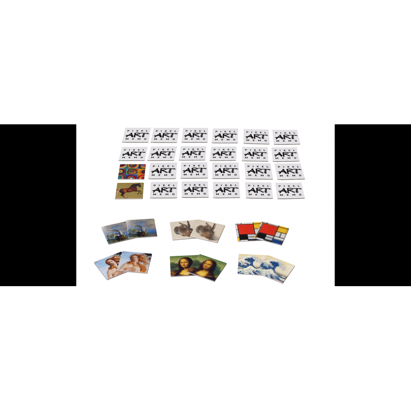 PIATNIK Memory game Pixel Art 669095 buy in the online store at Best ...