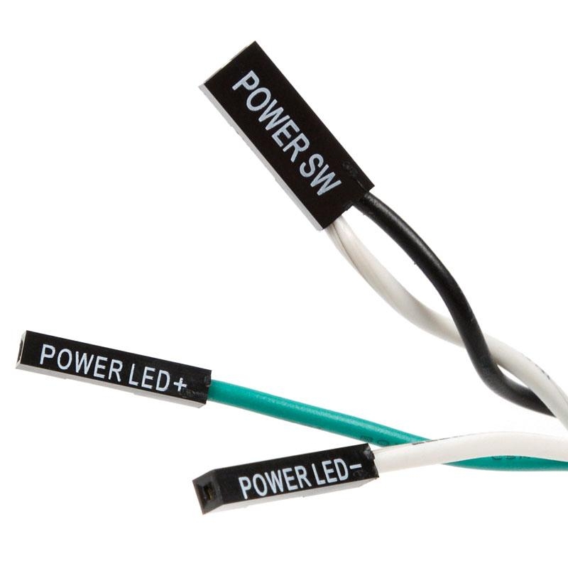 Impactics power button for PC 19 mm, IP65, alias LED (LAN_22_IP65_ALB ...