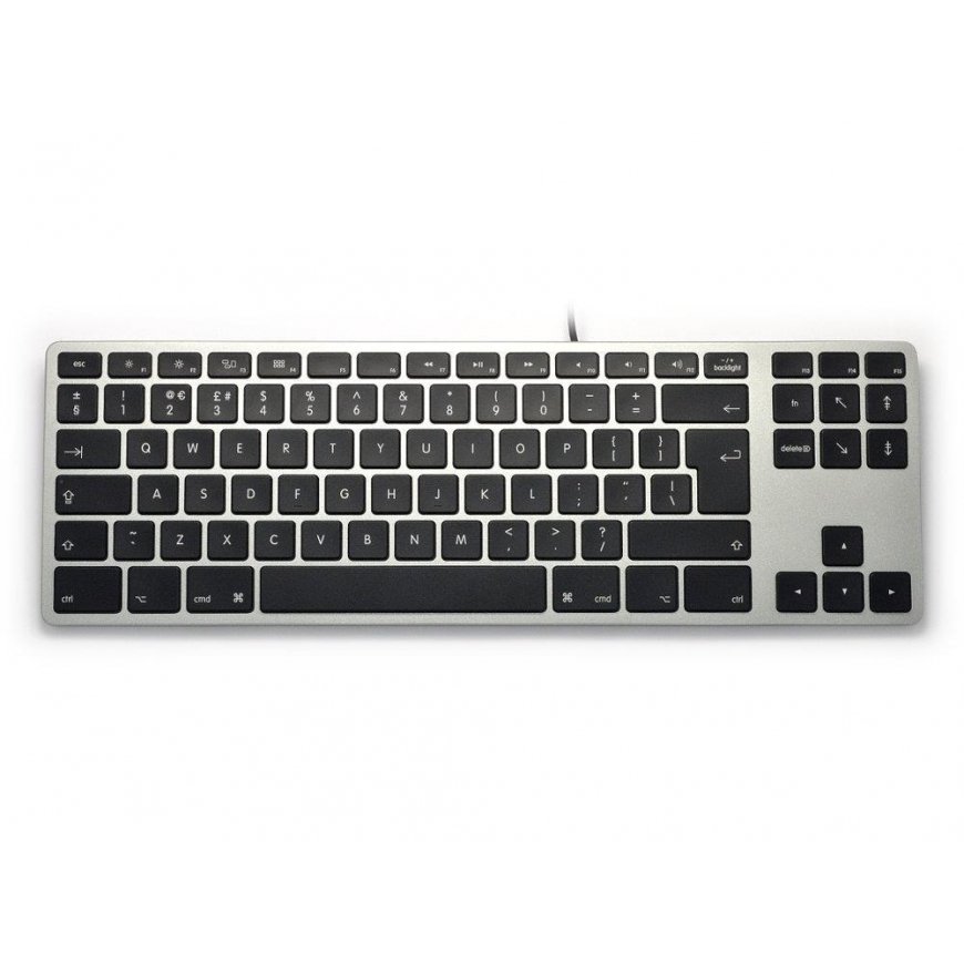 Matias Keyboard aluminum Mac Tenkeyless RGB Space gray FK308LB-UK buy ...