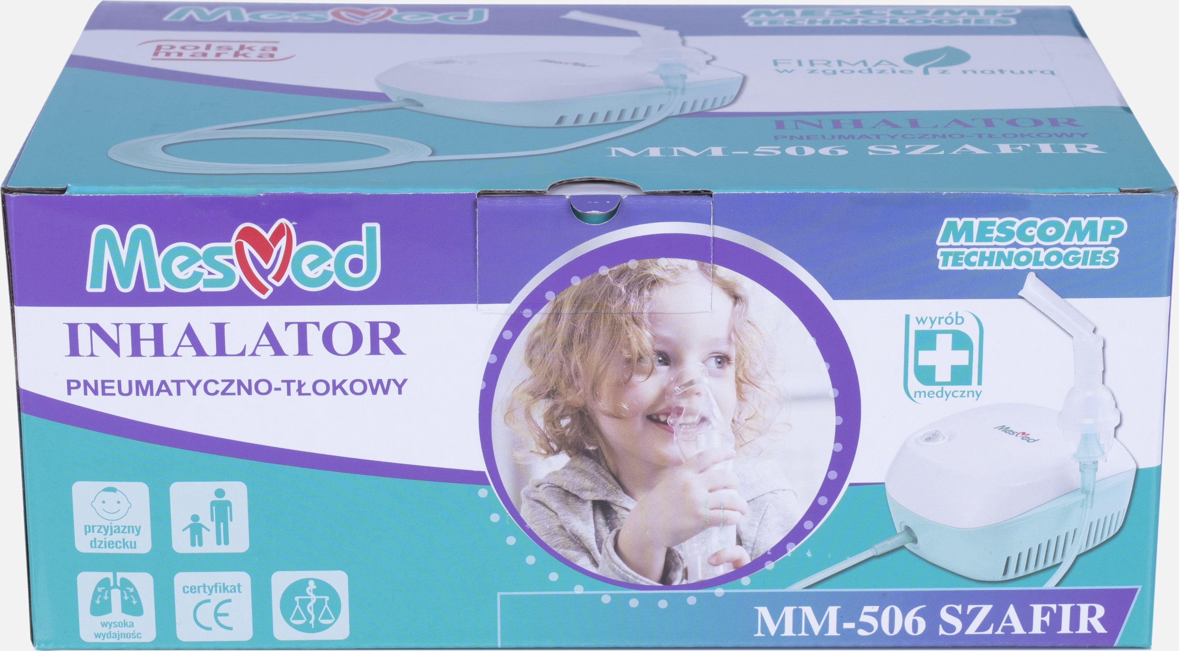 Mesmed Pneumatic and piston compression nebulizer inhaler mm-506 MM506 ...