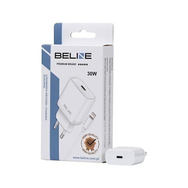 Beline Charger connected to the network 30W GaN USB-C + cable lightning ...