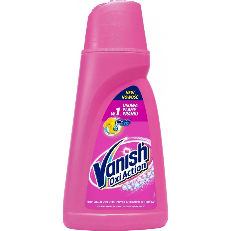Stain removal gel VANISH OXI ACTION Pink, 1L 5900627081824 buy in the ...