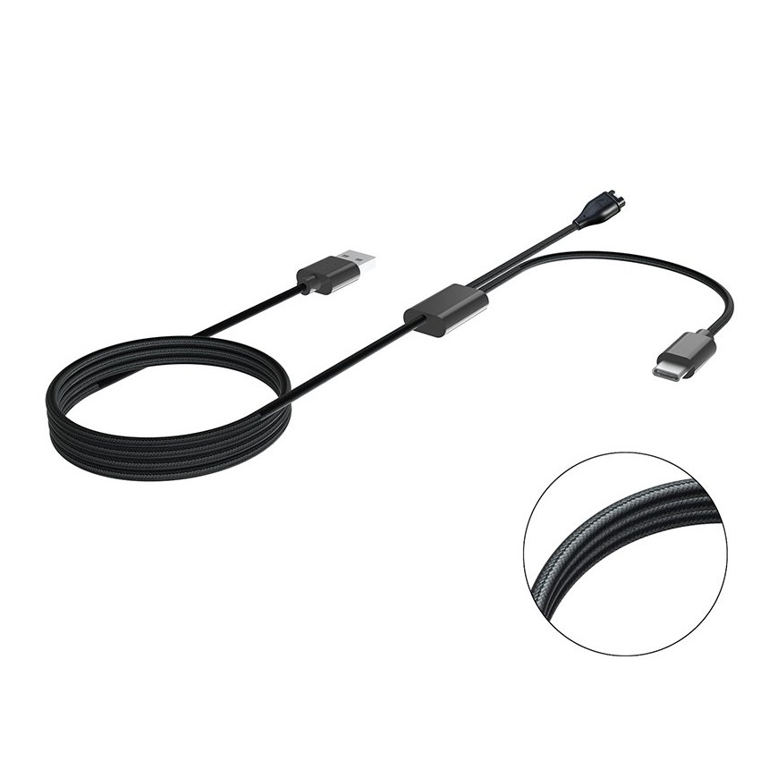 Tactical Tactical USB charging and data 2in1 cable for Garmin Fenix 7 ...
