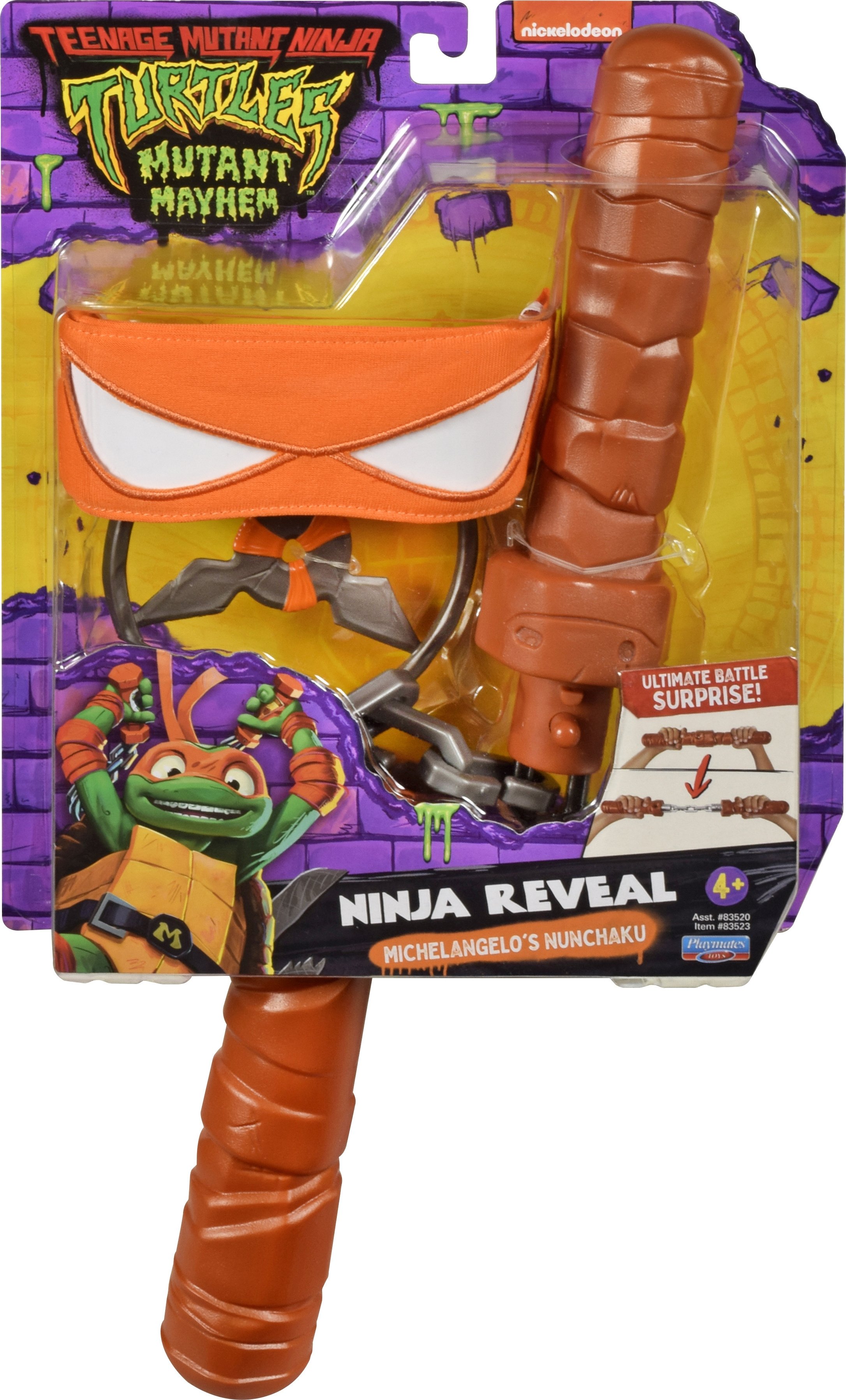 Teenage Mutant Ninja Turtles: Mutant Mayhem Michelangelo Costume 46 ...