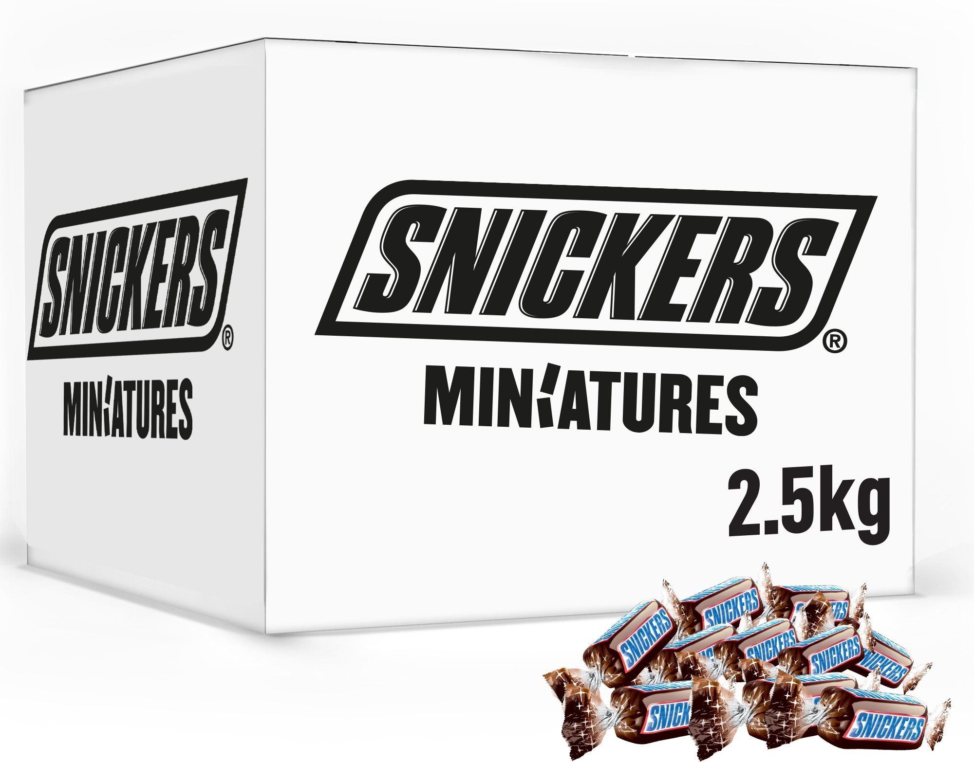 Snickers Miniatures chocolate bars, 2.5 kg 5000159378550 buy in the ...