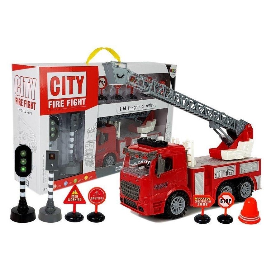 Lean Cars Fire Protection Department Road Signs Traffic Lights Friction ...