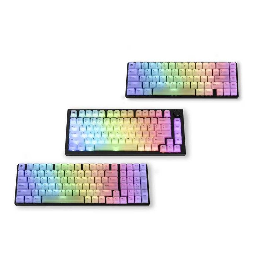 Keyboard Glorious Polychroma RGB Keycaps - 115 Keycaps, ANSI, US-layout ...