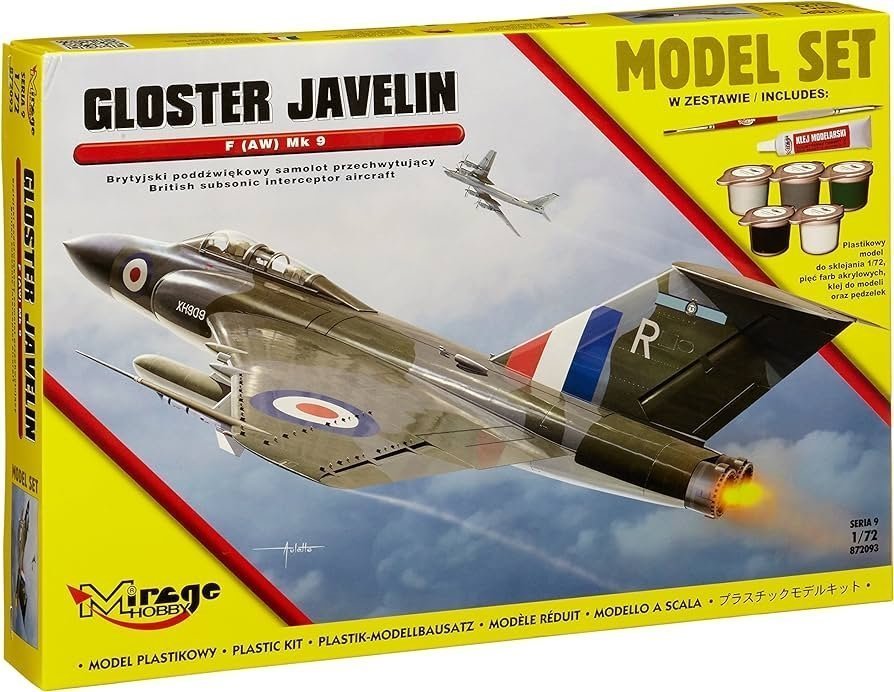Gloster Javelin F Mk9 model set 872093 buy in the online store at Best ...