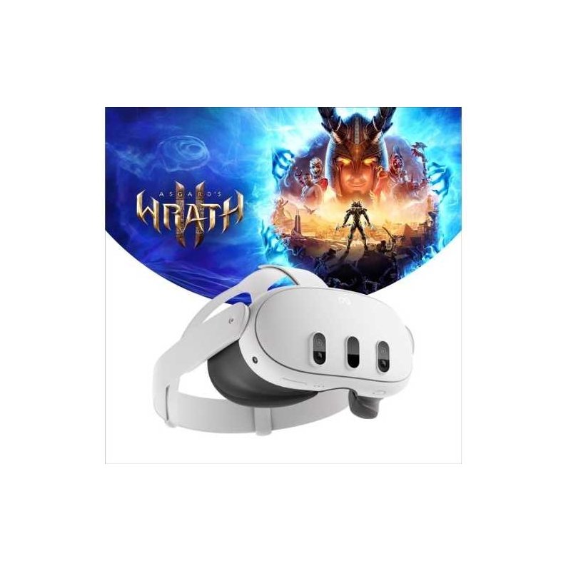 Oculus Meta Quest 3 Virtual Reality System, 512GB, White, Asgard's Wrath 2 bundle 899-00583-01 ...