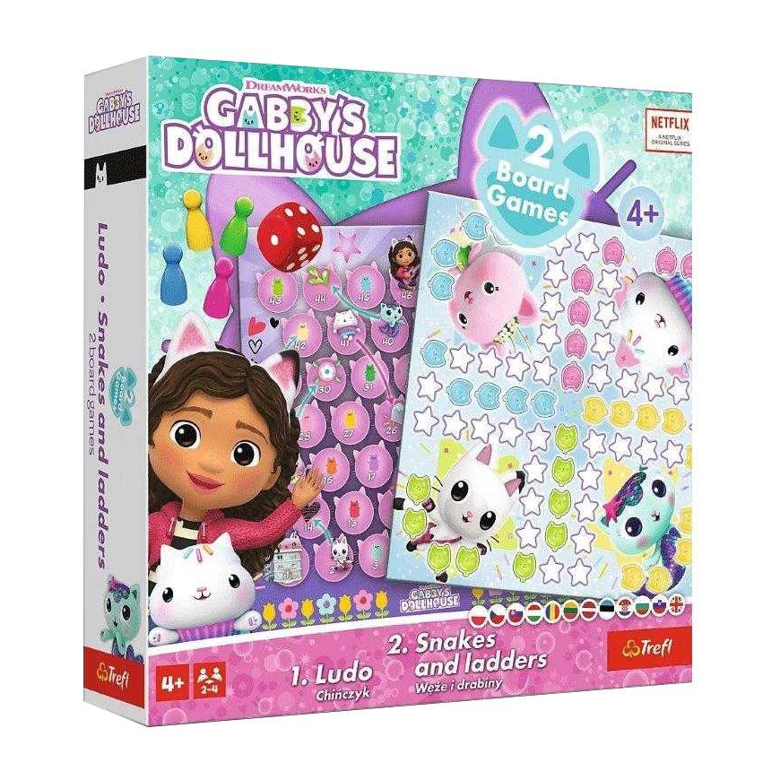 GABBY´S DOLLHOUSE TREFL GABBY´S DOLLHOUSE Board game 2 in 1 02590 buy ...